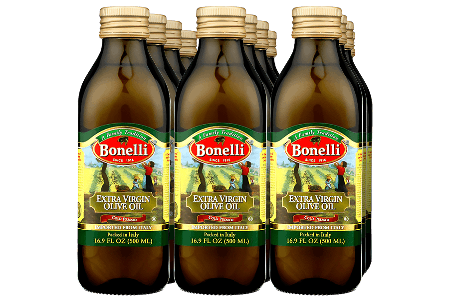 Bonelli Extra Virgin Olive Oil 16.9oz (12 Pack) – Sal's Cuisine